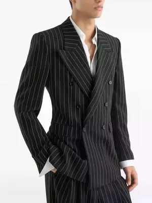Dolce & Gabbana Striped Double-breasted Blazer