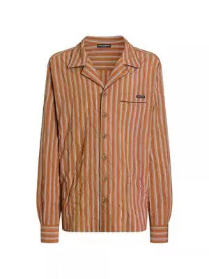 Dolce & Gabbana Striped Pocket Shirt