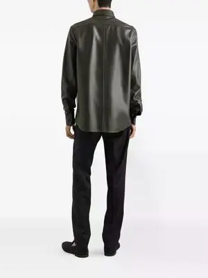 Dolce & Gabbana Nappa Leather Shirt