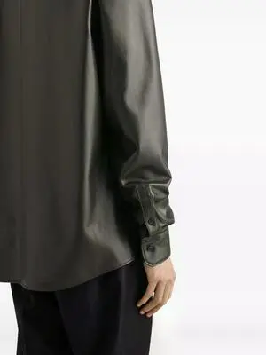 Dolce & Gabbana Nappa Leather Shirt