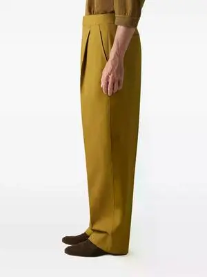 Zegna Pleated Trousers - Green