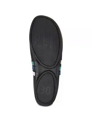 Camper Nina Elasticated Ballerina Flats - Black