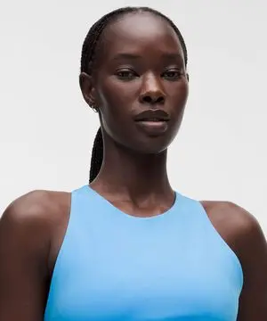 Lululemon Racerback High-neck Tennis Tank Top - Ocean Wave