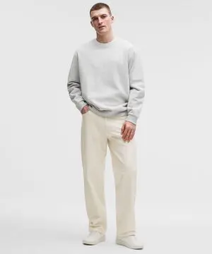 Lululemon Easyfive Loose-straight Pant 34l - Light Ivory