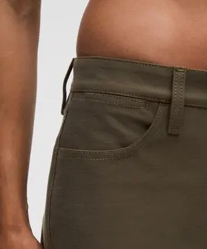 Lululemon Easyfive Low-rise Wide-leg Pants - Olive Brown