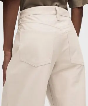 Lululemon Easyfive Low-rise Wide-leg Pants - Sand Dollar