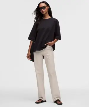 Lululemon Relaxed Straight Leg Pant - Sand Dollar