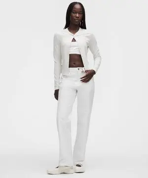 Lululemon Relaxed Straight Leg Pant - White