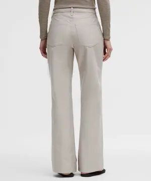 Lululemon Easyfive High-rise Subtle-flare Pant - Downtown Tan