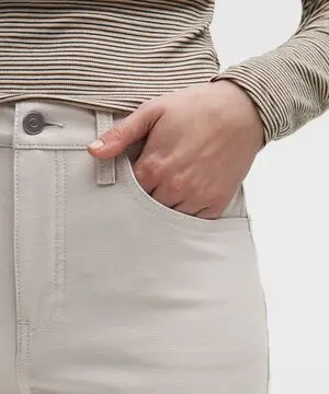 Lululemon Easyfive High-rise Subtle-flare Pant - Downtown Tan