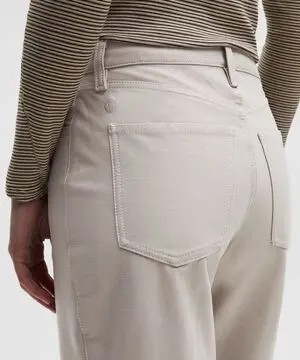 Lululemon Easyfive High-rise Subtle-flare Pant - Downtown Tan