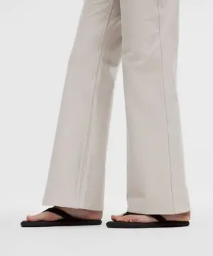 Lululemon Easyfive High-rise Subtle-flare Pant - Downtown Tan