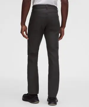 Lululemon Easy Five Slim-straight Pant 34l - Graphite Grey