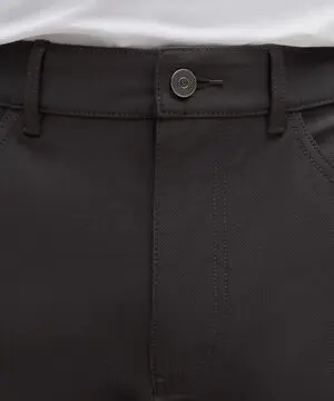 Lululemon Easy Five Slim-straight Pant 34l - Graphite Grey