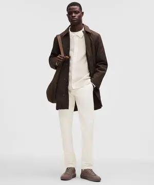 Lululemon Slacker Slim-straight Trouser 30l - Light Ivory