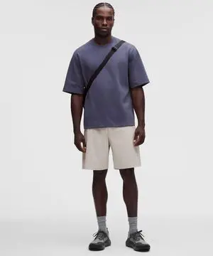 Lululemon Zero Tucks Relaxed-Fit Short 8 Downtown Tan