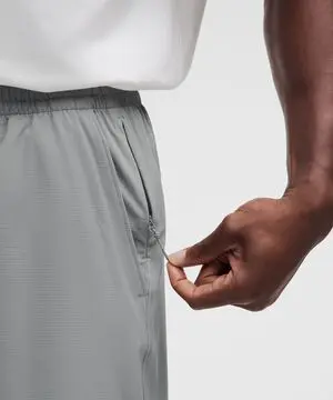 Lululemon Zero Tucks Relaxed-fit Short 8 - Feather Grey