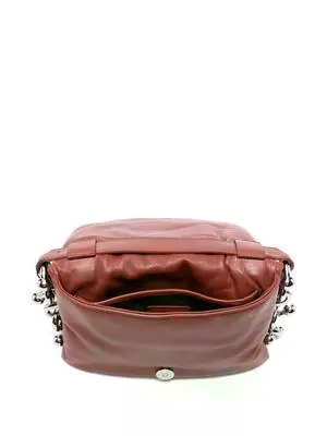 Sportmax Mini Soffy Chain-strap Leather Shoulder Bag - Red