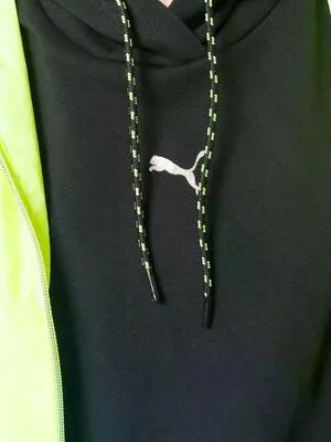 PUMA Chase Cropped Hoodie - Black