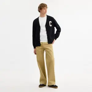 COACH Wool And Cashmere Blend Knit Cardigan