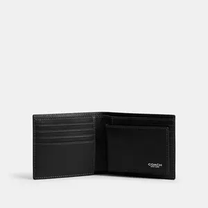 COACH 3-in-1 Wallet With Ellie Graphic - Black