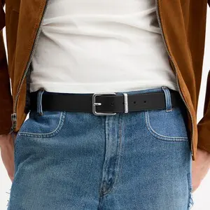 COACH Harness Buckle 35mm Belt - Black