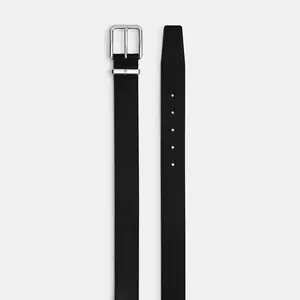 COACH Harness Buckle Belt, 35 Mm - Black