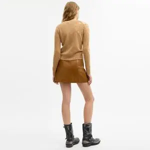 COACH Long Sleeve V-neck Sweater