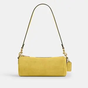 COACH Barrel Bag Brass/light Citron