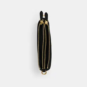 COACH Audrey Crossbody Bag - Brass/black