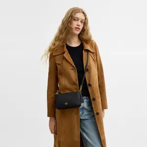 COACH Audrey Crossbody Bag - Brass/black