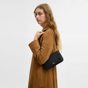 COACH Audrey Crossbody Bag - Brass/black