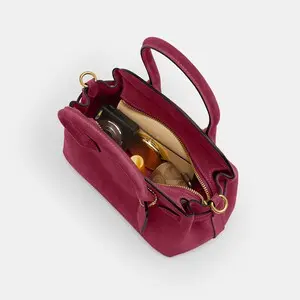 COACH Soft Empire Carryall Bag 21 - Brass/dark Fuchsia