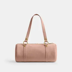 COACH Kisslock Barrel Bag - Brass/nuage