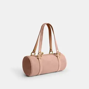 COACH Kisslock Barrel Bag - Brass/nuage