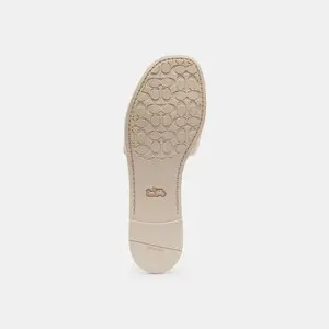 COACH Holly Quilted Sandal - Chalk
