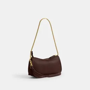 COACH Twin Turnlock Waverly Bag - Brass/maple