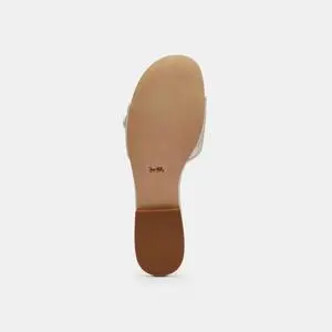 COACH Margot Flat Sandal - Chalk