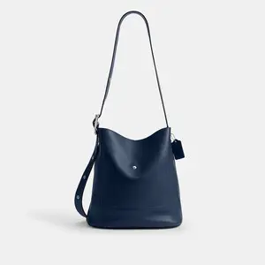 COACH Bleecker Bucket Bag 36 - Navy
