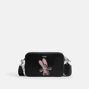 COACH Clinton Crossbody Bag With Graphic - Black