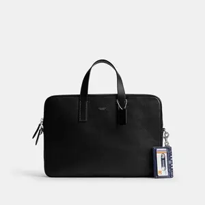 COACH Cassette Bag Charm - Black