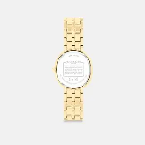 COACH Harlow Watch, 23.8mm X 26mm - Gold