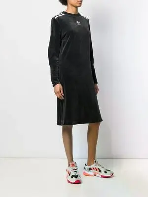 Adidas Long Sleeved Logo Dress