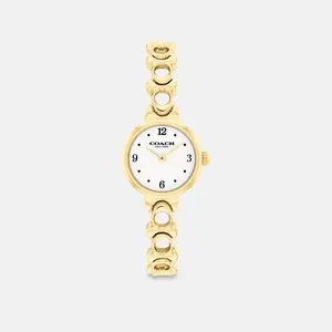 COACH Iris Watch, 22mm - Gold