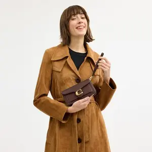 COACH Tabby Chain Crossbody Bag 19 - Brass/maple