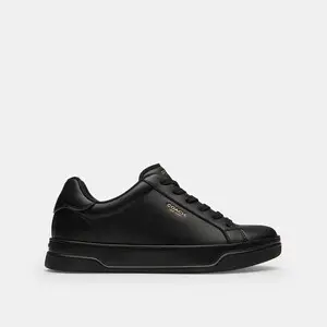 COACH High Line Lace-up Sneakers - Black/black