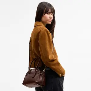 COACH Soft Empire Carryall Bag 21 - Brass/maple