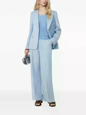 Max Mara Wide Leg Denim Trousers