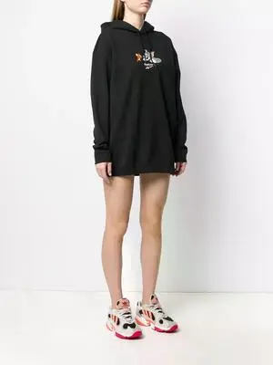 REEBOK Tom And Jerry Hoodie - Black