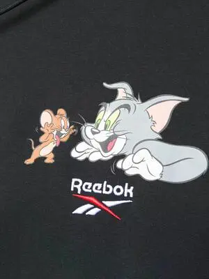 REEBOK Tom And Jerry Hoodie - Black